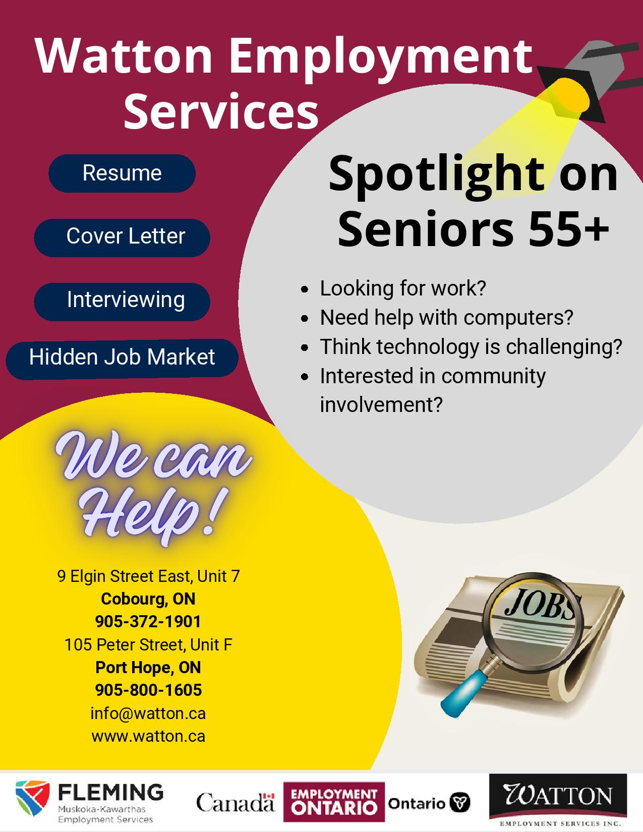 Job Board – Watton Employment Services Inc.